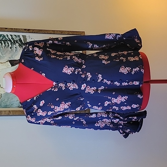 ASOS | Tops | Nwt Cherry Blossom Top | Poshmark